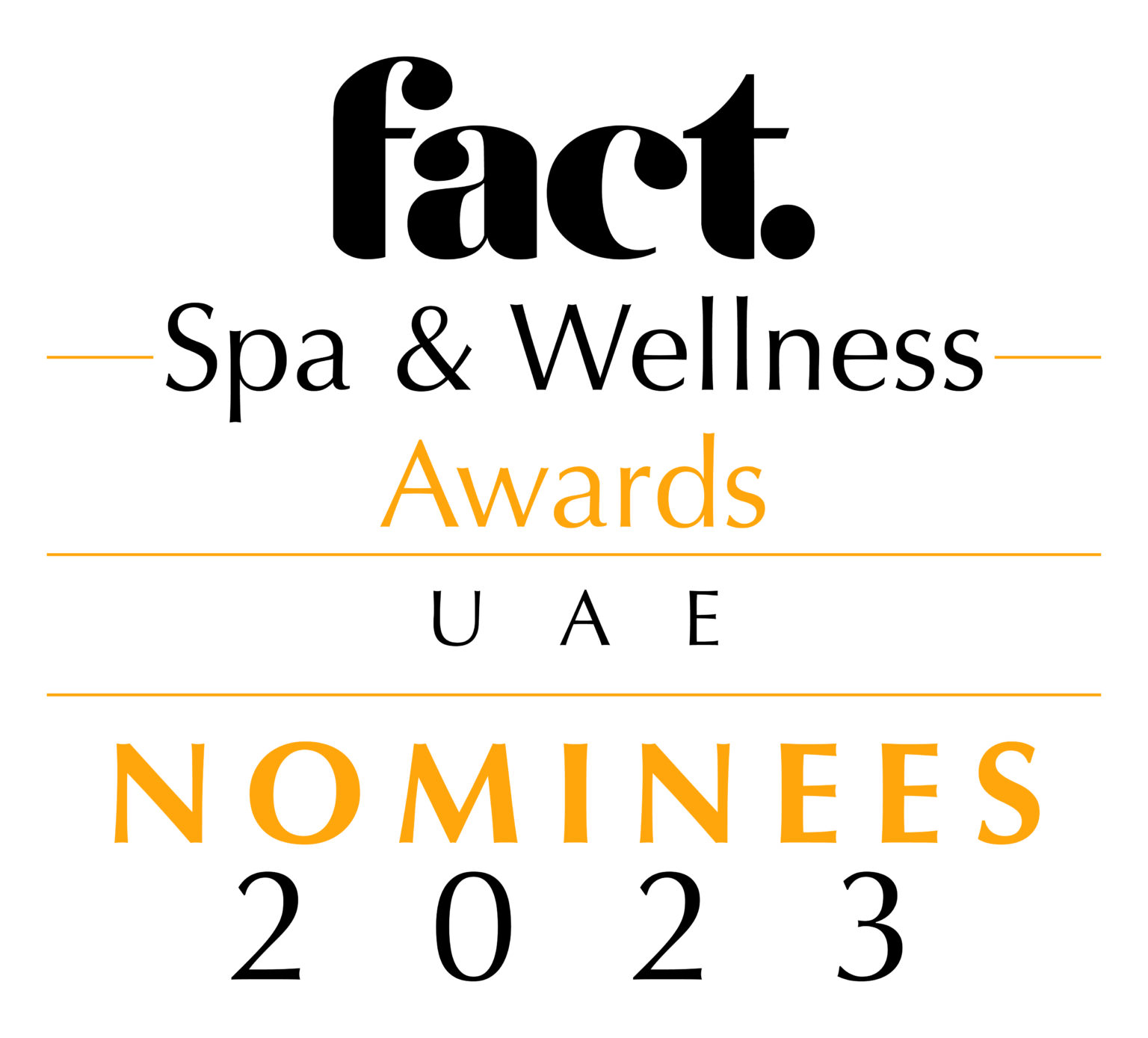 2023 Marketing Collateral - FACT Spa & Wellness Awards